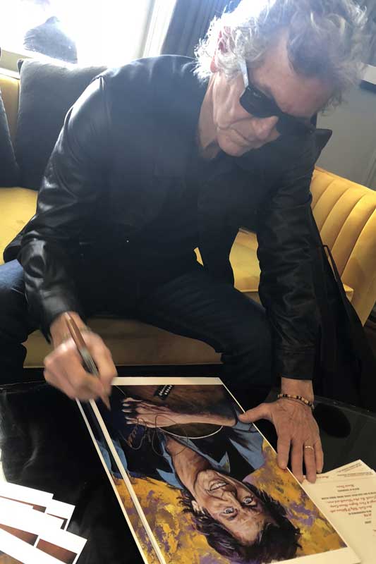 Rodney Crowell autographed fine art print signed by Crowell ...