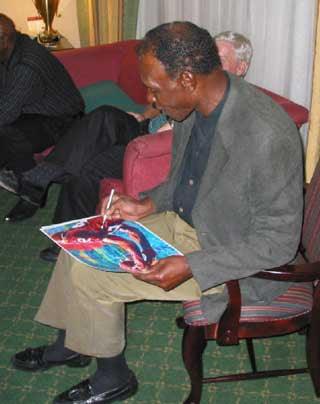 Charlie Taylor autographed fine art print signed by Charlie Taylor ...