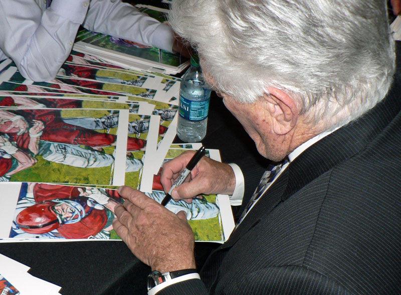 Dave Parks autographed limited edition fine art print – aDamnFineArtist.com