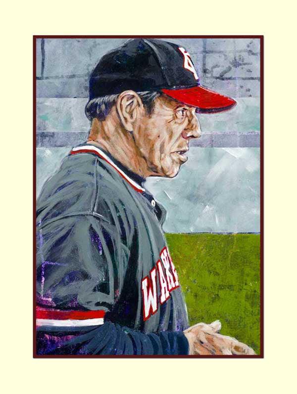 Tim Jorgensen - University of Wisconsin Oshkosh autographed fine art p ...