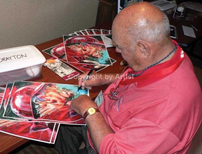 Chuck "Bobo" Brayton - WSU autographed limited edition print ...