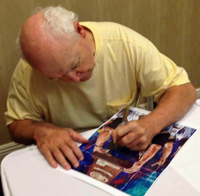 Gene Stephenson - Wichita State University autographed fine art print ...