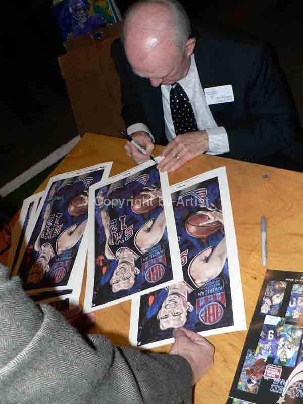 Max Williams autographed limited edition print – aDamnFineArtist.com