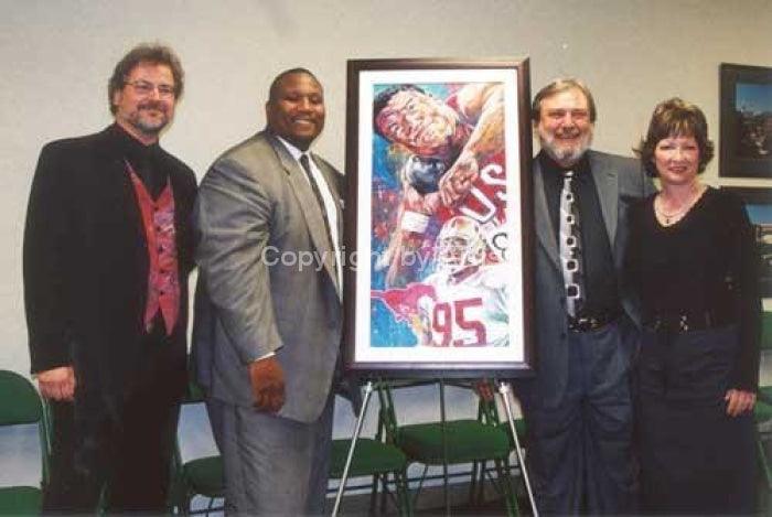 Michael Carter autographed limited edition print – aDamnFineArtist.com